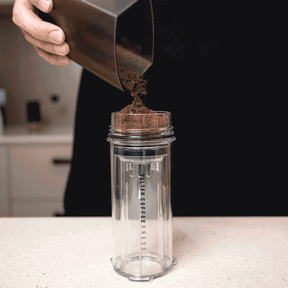 Delter Coffee Press - Clear – Trinity Coffee Co.