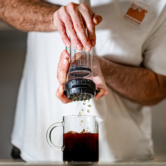 Delter Coffee Press - Clear – Trinity Coffee Co.