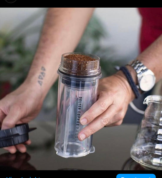 Delter Coffee Press - Clear – Trinity Coffee Co.